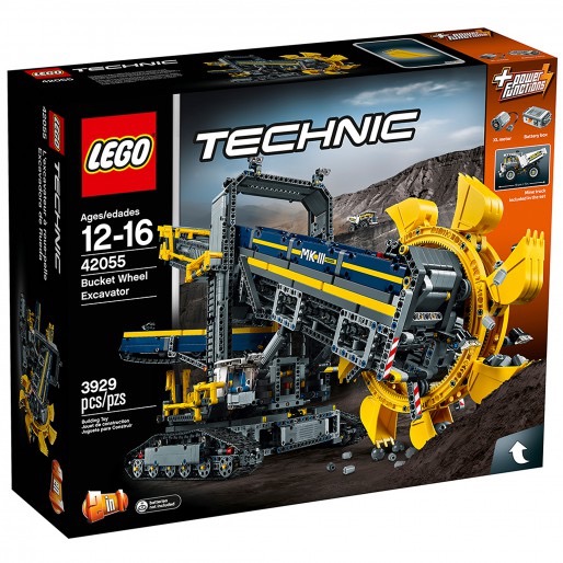 LEGO Technic Bucket Wheel Excavator 42055, Hobbies & Toys, Toys & Games ...