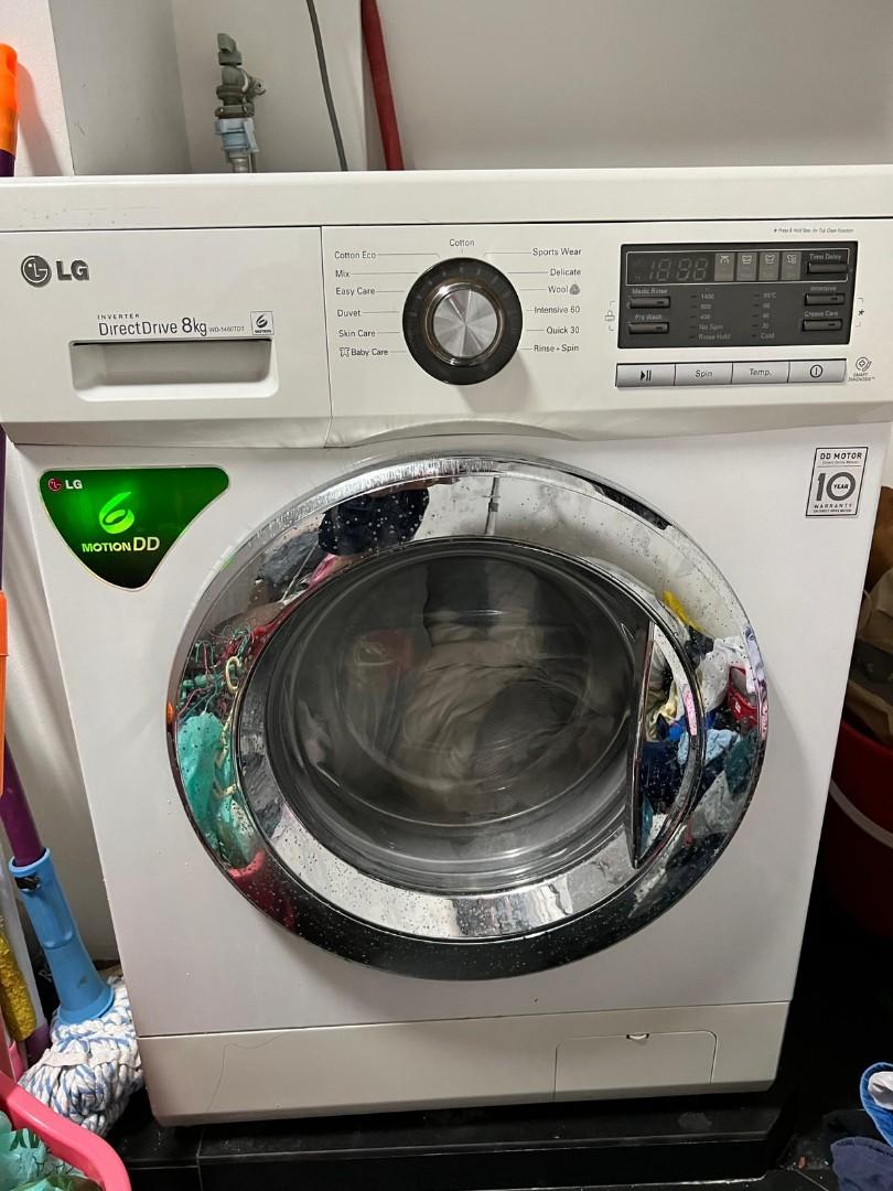 LG Direct Drive Inverter Front Load Washing Machine, TV & Home ...