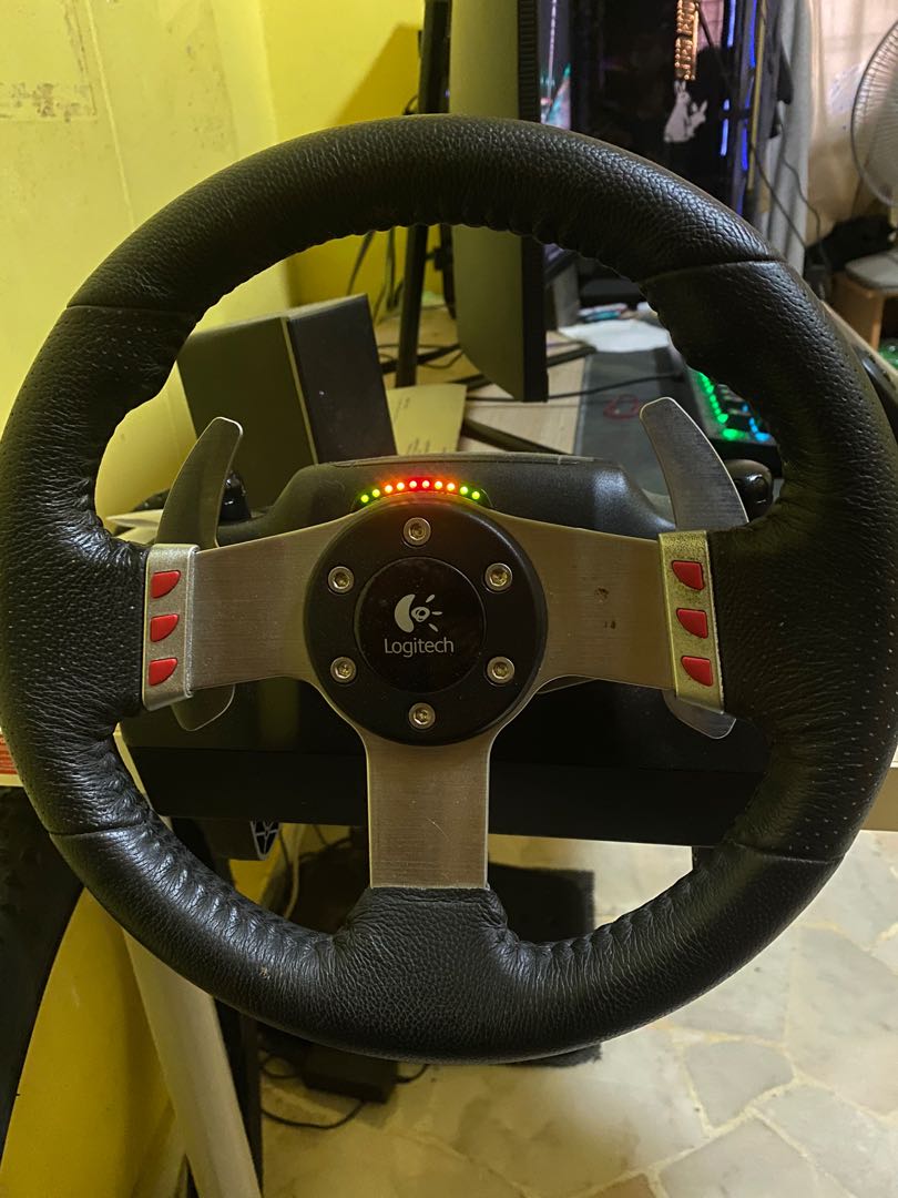 Logitech G27 Steering Wheelset, Computers & Tech, Parts & Accessories ...