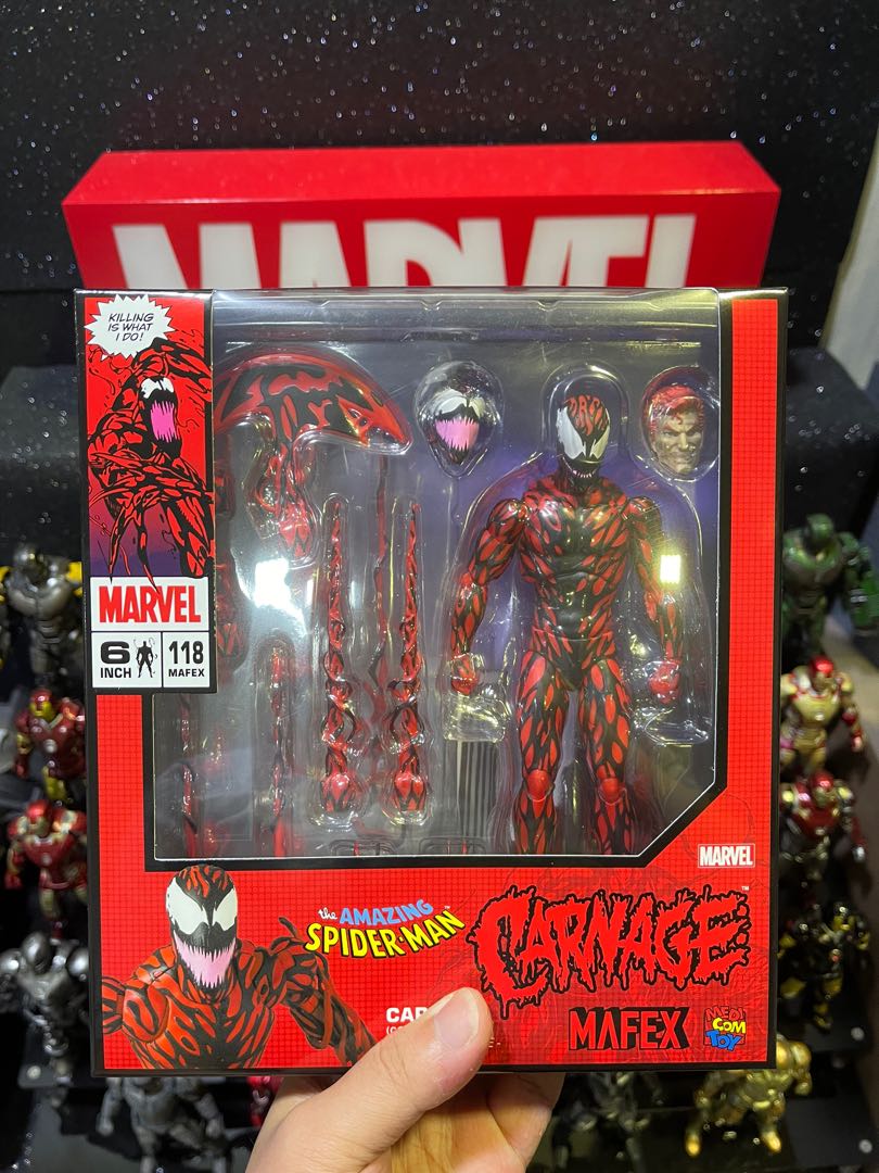 Mafex Carnage No.118, Hobbies & Toys, Toys & Games on Carousell