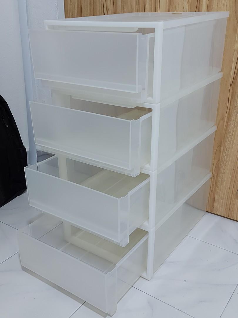 Muji Stackable Drawer, Furniture & Home Living, Furniture, Shelves ...