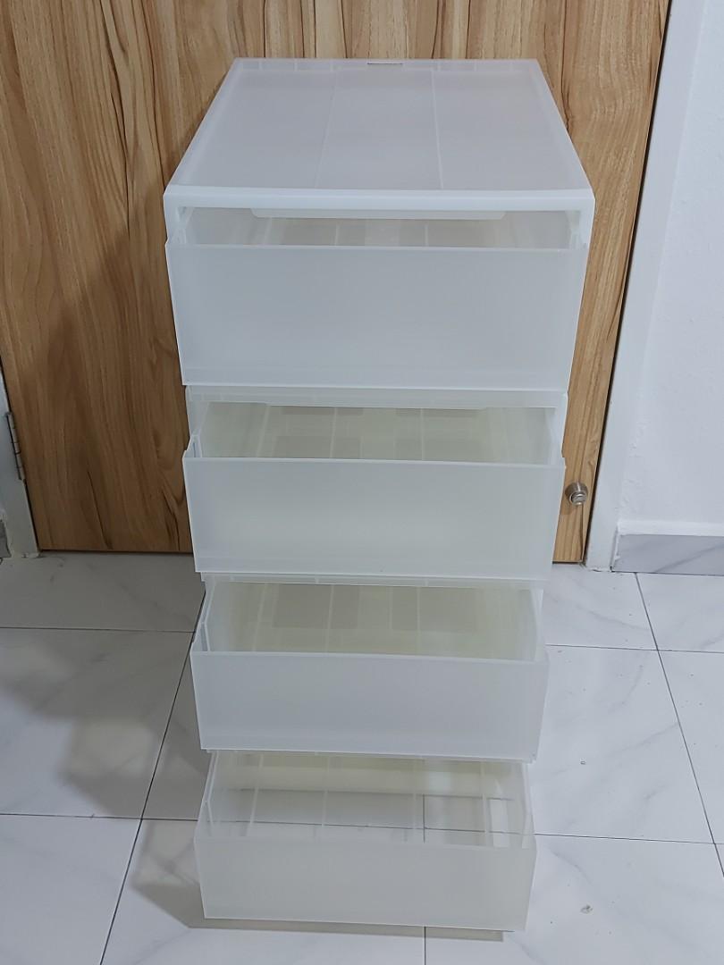 Muji Stackable Drawer, Furniture & Home Living, Furniture, Shelves ...