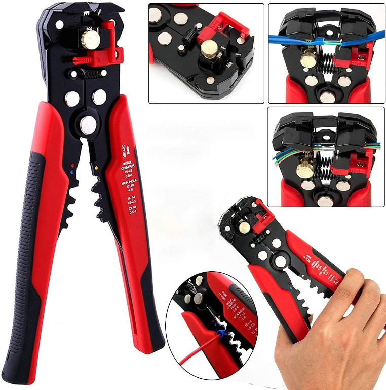 Multifunctional Terminal Wire Cutter Heavy Duty Stripper Crimper ...