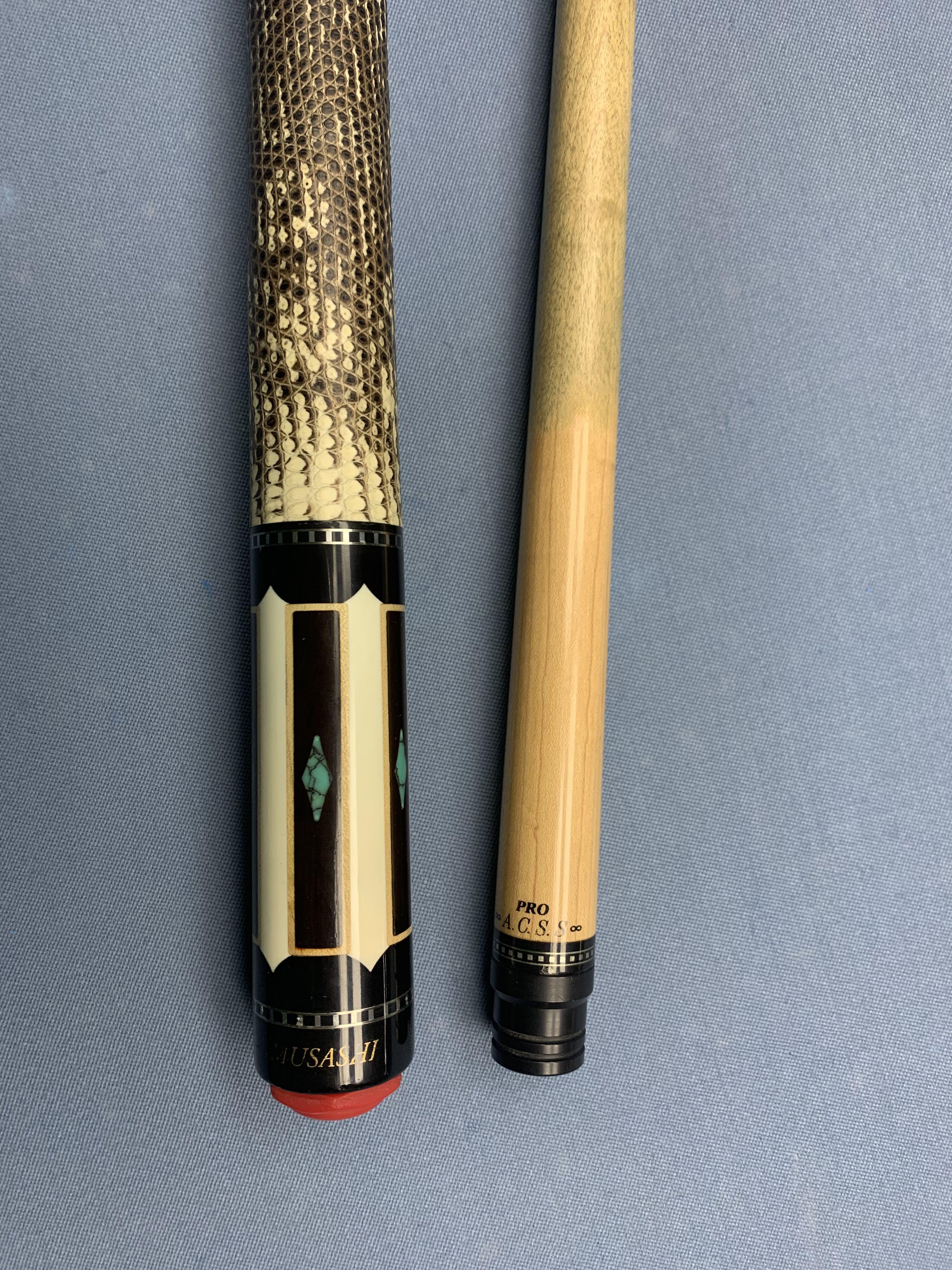 Musashi Masterpiece Pool Billiard Cue with ACSS Pro, Sports Equipment ...