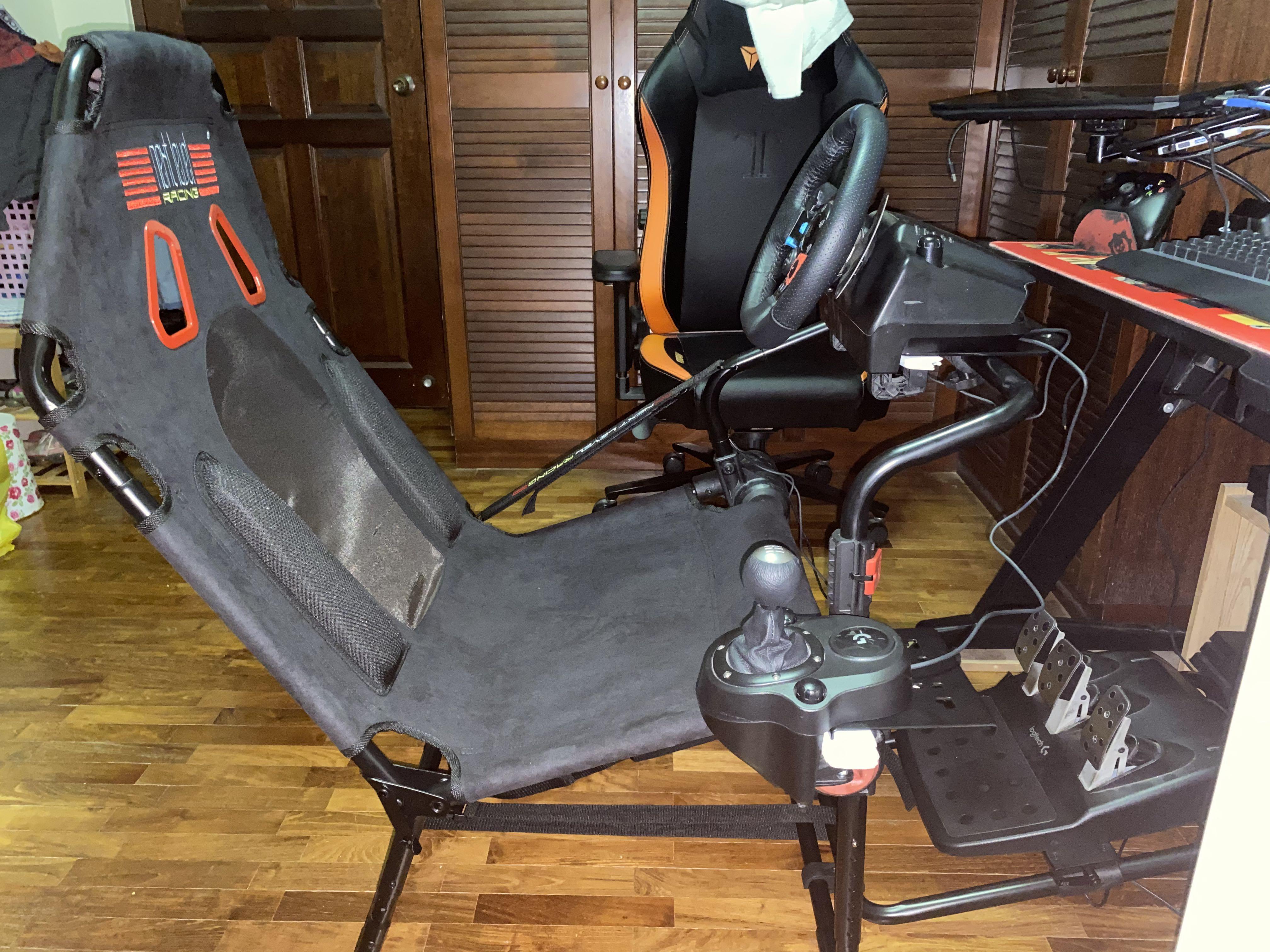 Next Level Racing GT Lite Foldable Simulator Cockpit, Video Gaming ...