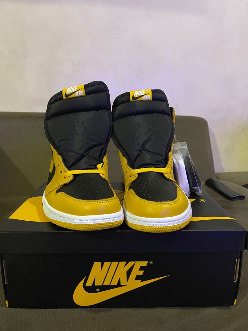 Nike Air Jordan 1 Retro High OG Pollen, Men's Fashion, Footwear ...