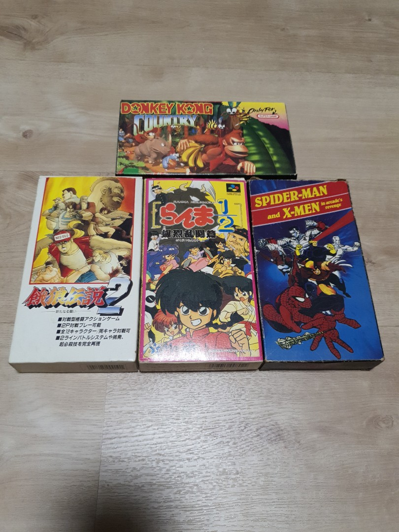 Nintendo Super Famicom Bootleg Games Lot, Video Gaming, Video Games ...