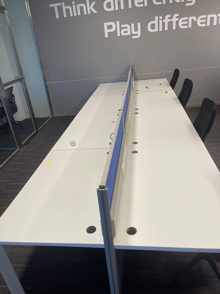 Long Office Table / Desk / Office Furniture / Back to Back , Furniture ...