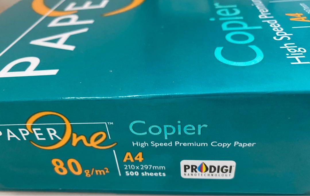PaperOne A4 printing paper 80g/m2 , Hobbies & Toys, Stationery & Craft ...