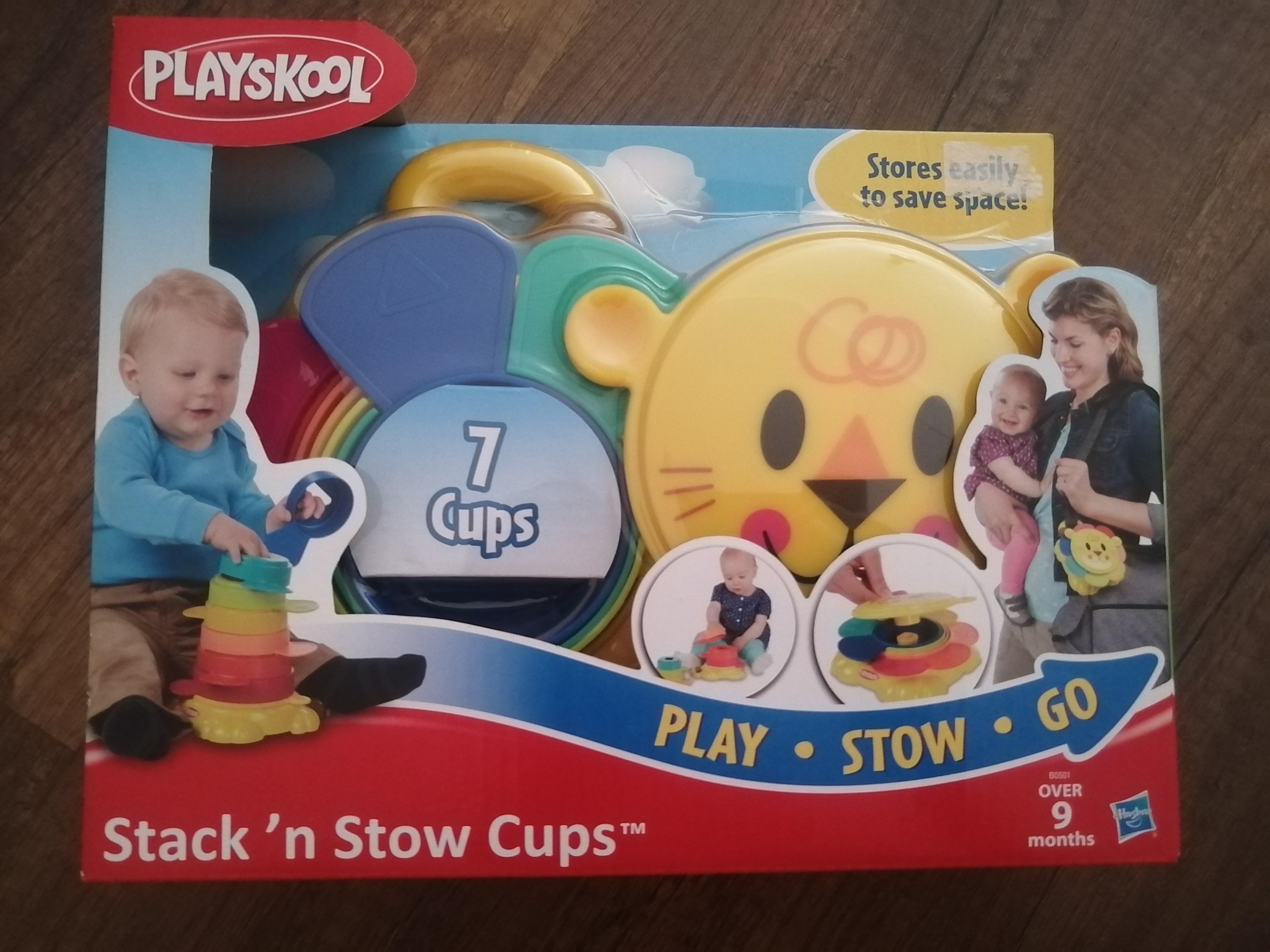 Playskool stack n stow cups baby toys alat permainan, Babies & Kids ...