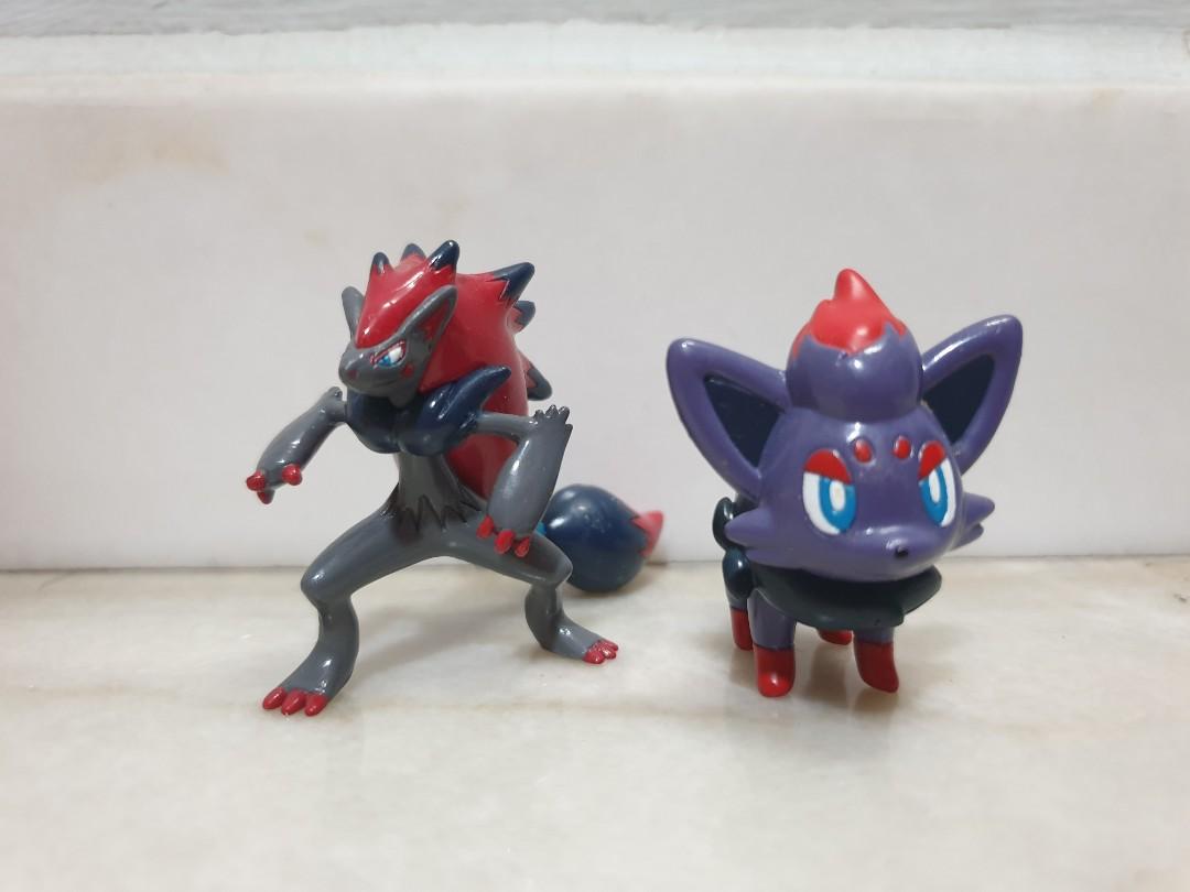 Pokemon Figurine Zorua and Zoroark (Authentic Nintendo / Tomy), Hobbies ...