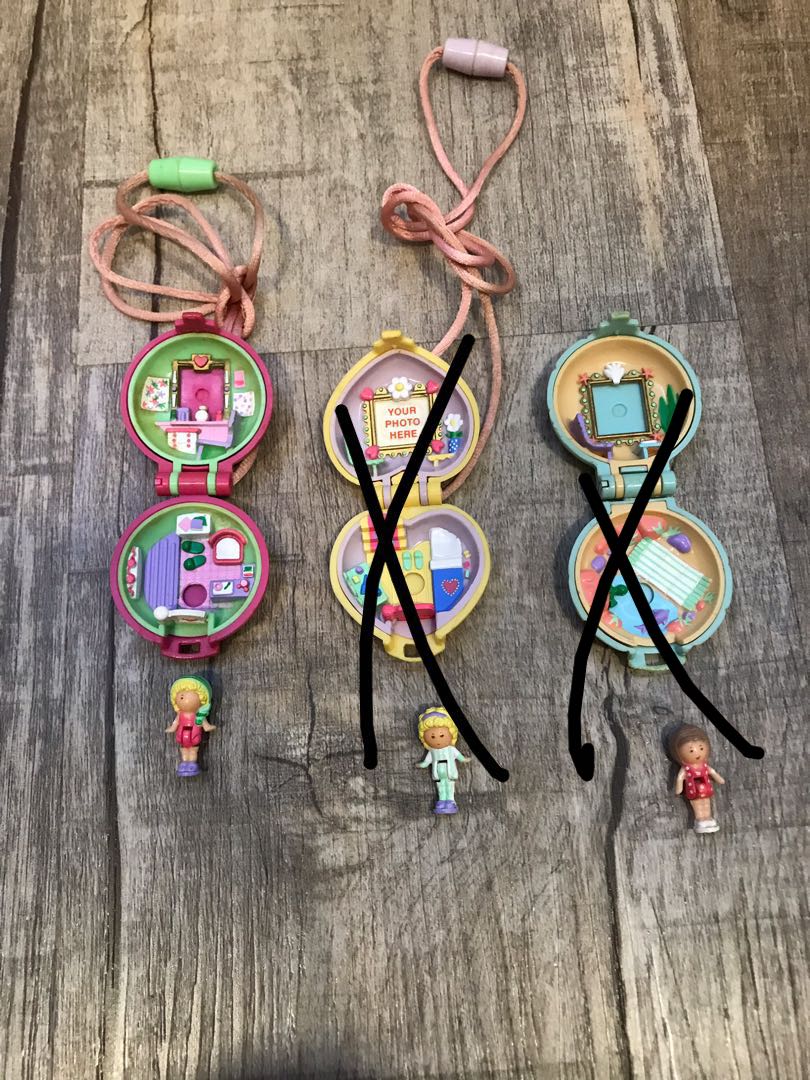 Polly pocket locket x 1, Babies & Kids, Baby Nursery & Kids Furniture ...