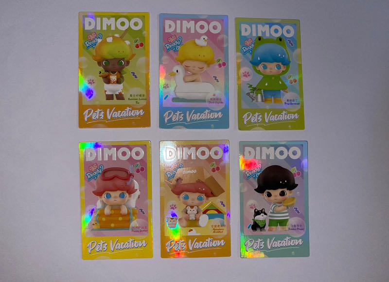 Popmart Dimoo Pets Vacation Series, Hobbies & Toys, Toys & Games on ...