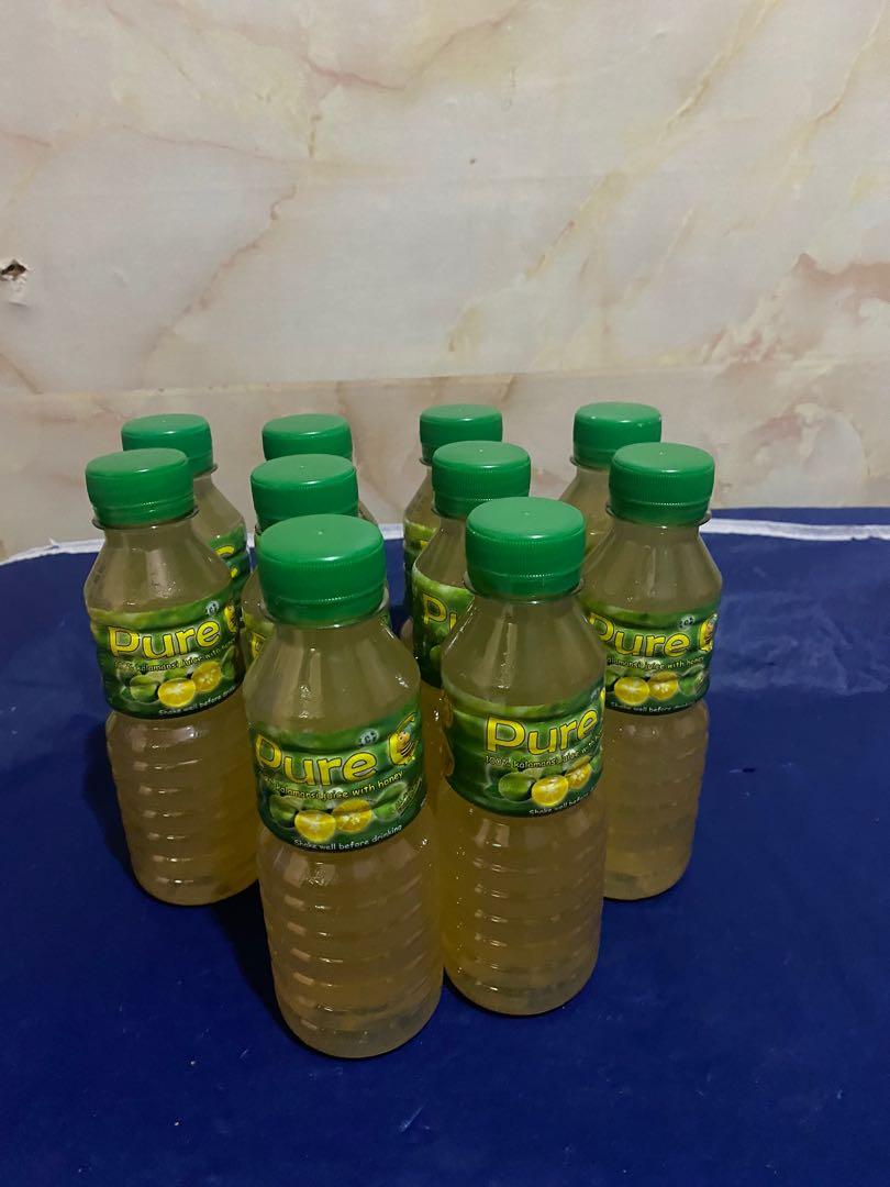 Pure C Calamansi Juice with Honey, Health & Nutrition, Health ...
