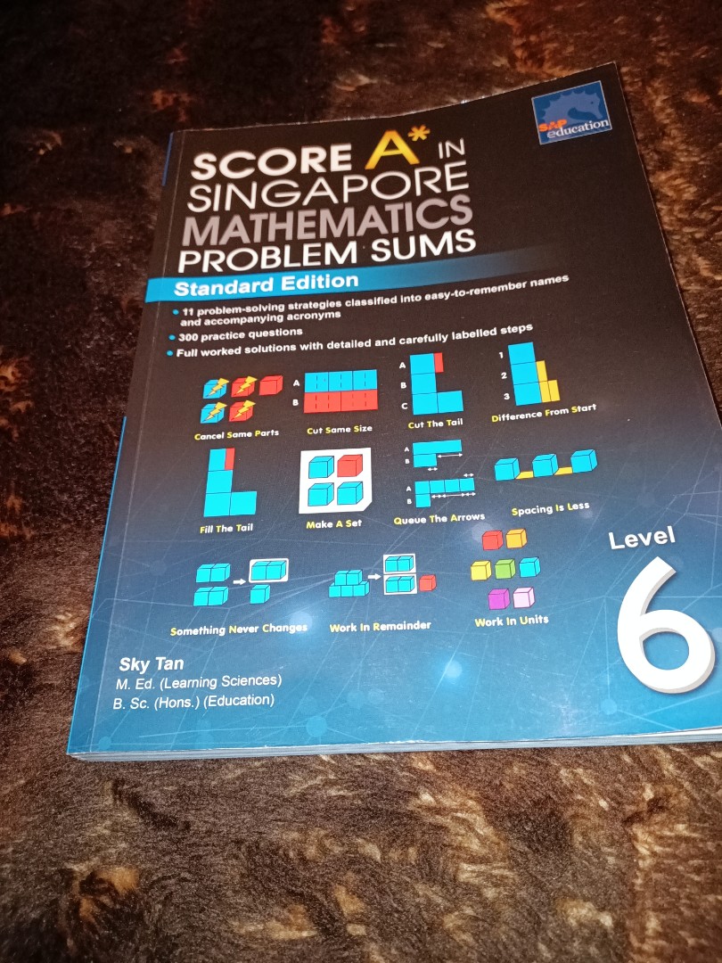 Score A* in Singapore Mathematics Problem Sums, Hobbies & Toys, Books ...