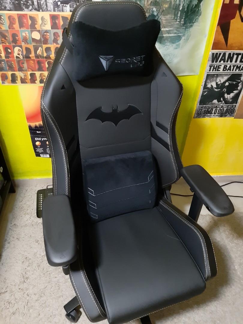 SECRETLAB OMEGA DARK KNIGHT 2020, Furniture & Home Living, Furniture ...