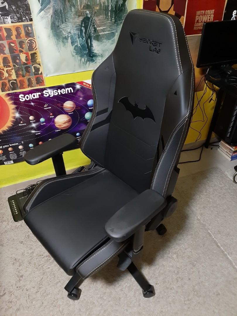 SECRETLAB OMEGA DARK KNIGHT 2020, Furniture & Home Living, Furniture ...