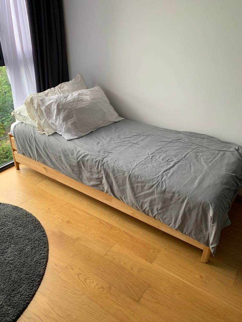 Single bed expandable to double, Furniture & Home Living, Furniture ...