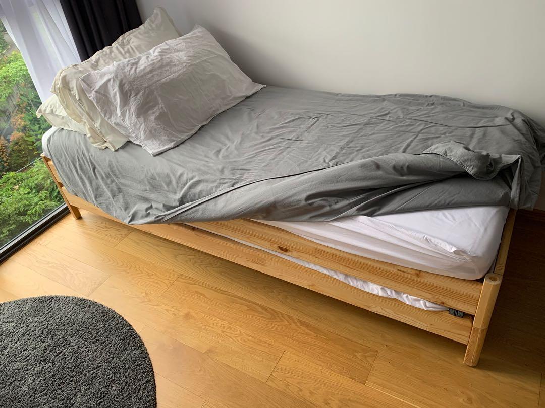 Single bed expandable to double, Furniture & Home Living, Furniture ...