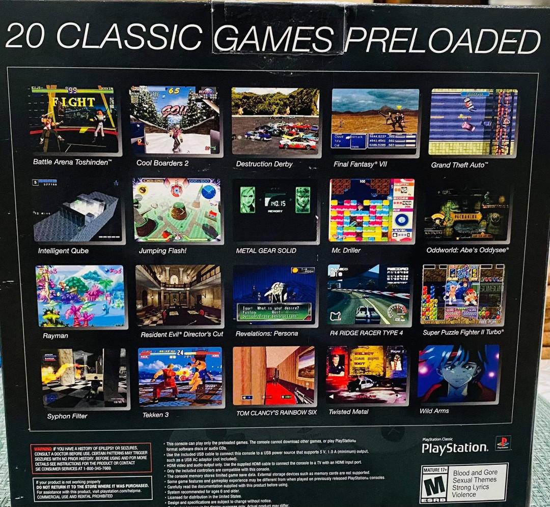 Sony Playstation Classic PS1 PSOne R1 USA, Hobbies & Toys, Toys & Games ...