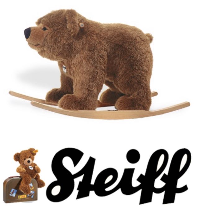 Steiff urs rocking bear, Babies & Kids, Infant Playtime on Carousell