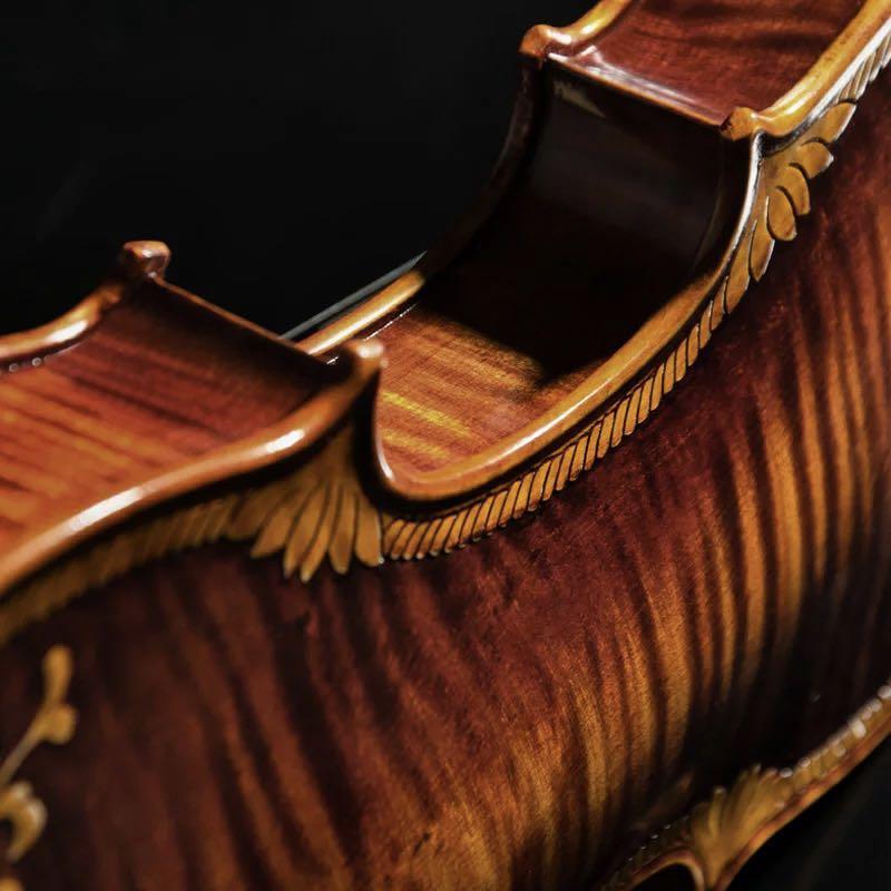 Stradivarius 1716 Model Hand-carved Violin, Hobbies & Toys, Music ...