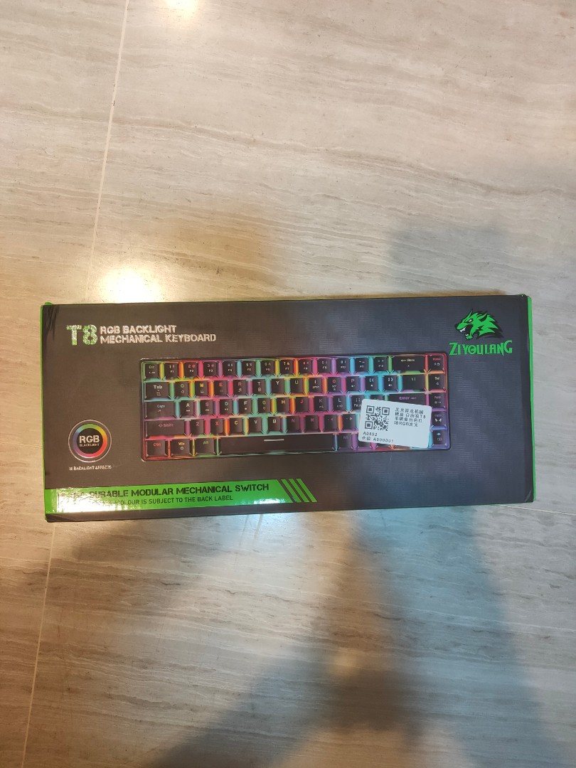 T8 RGB 65%mechanical keyboard, Computers & Tech, Parts & Accessories ...