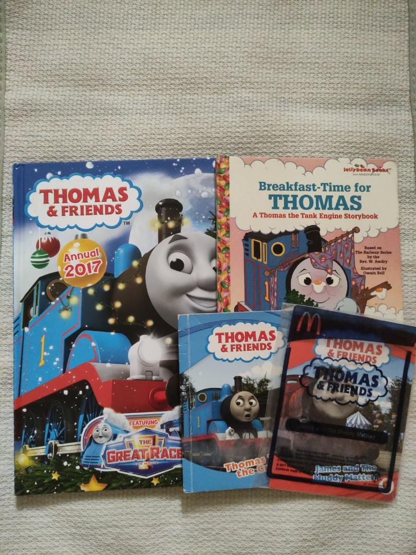 THOMAS and FRIENDS trains & books set, Hobbies & Toys, Books ...