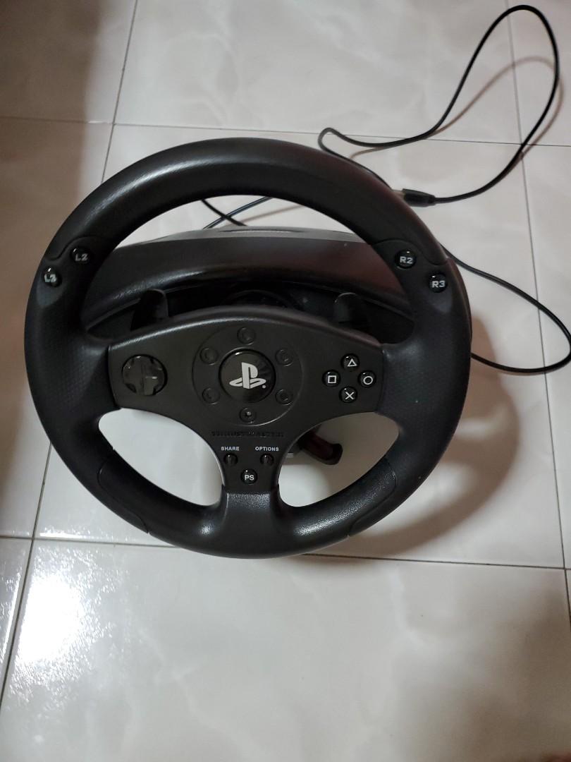 Thrustmaster T80 Steering Wheel (PS4/PS3/PC), Video Gaming, Gaming ...