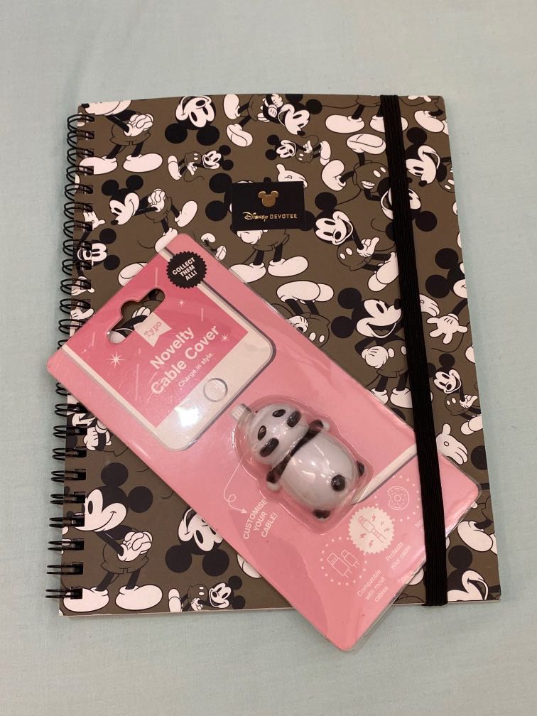 Typo Mickey Mouse Notebook (FREE Panda Cable Cover), Hobbies & Toys ...