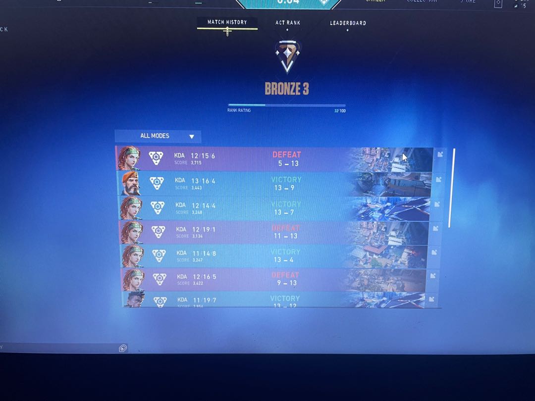 Valorant bronze 3, Video Gaming, Video Games, Others on Carousell