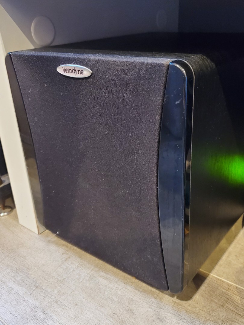 Velodyne Impact Mini Subwoofer, 音響器材, Soundbar、揚聲器、藍牙喇叭、耳擴 - Carousell