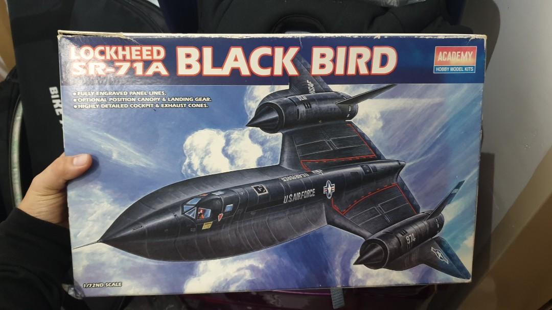 Vintage Academy SR-71 model kit, Hobbies & Toys, Toys & Games on Carousell