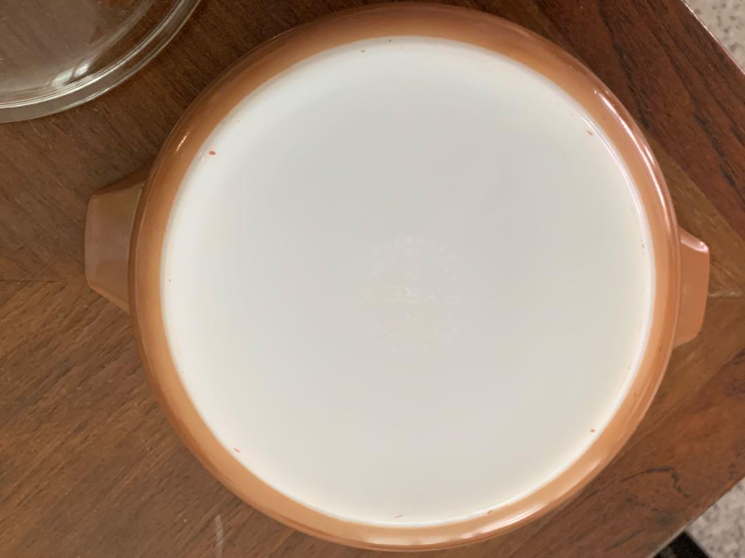 Vintage Pyrex Rooster Casserole Dish with lid, Gold on Brown from 1960s ...