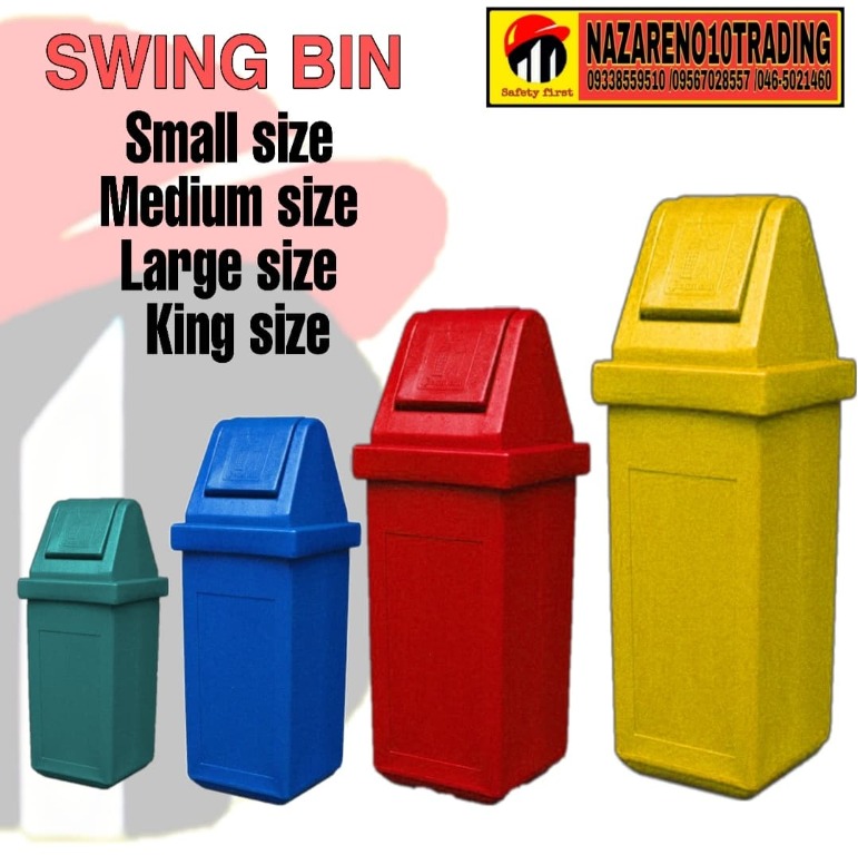 waste master trash bin trash bin 302, Furniture & Home Living, Cleaning ...