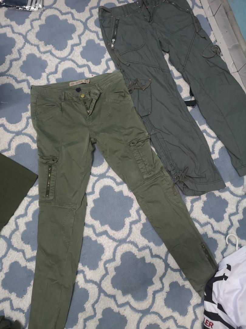 Women cargo pants bundle, Women's Fashion, Bottoms, Jeans & Leggings on ...