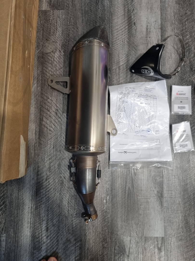 XMAX 300 Ackrapovic pipe, Motorcycles, Motorcycle Accessories on Carousell