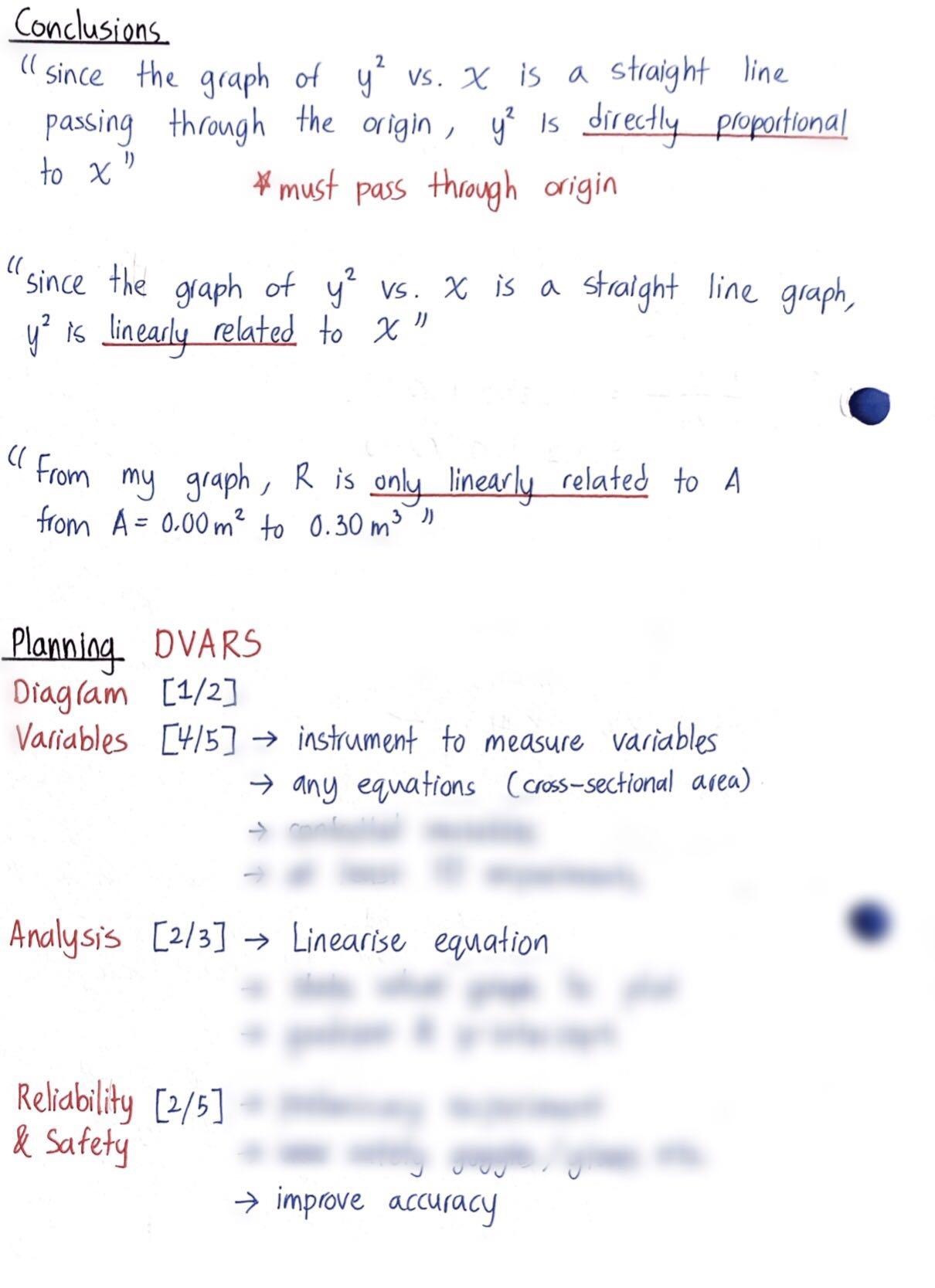 18pg Physics (H2) Practical notes, concise, summarised, Phy Pract ...