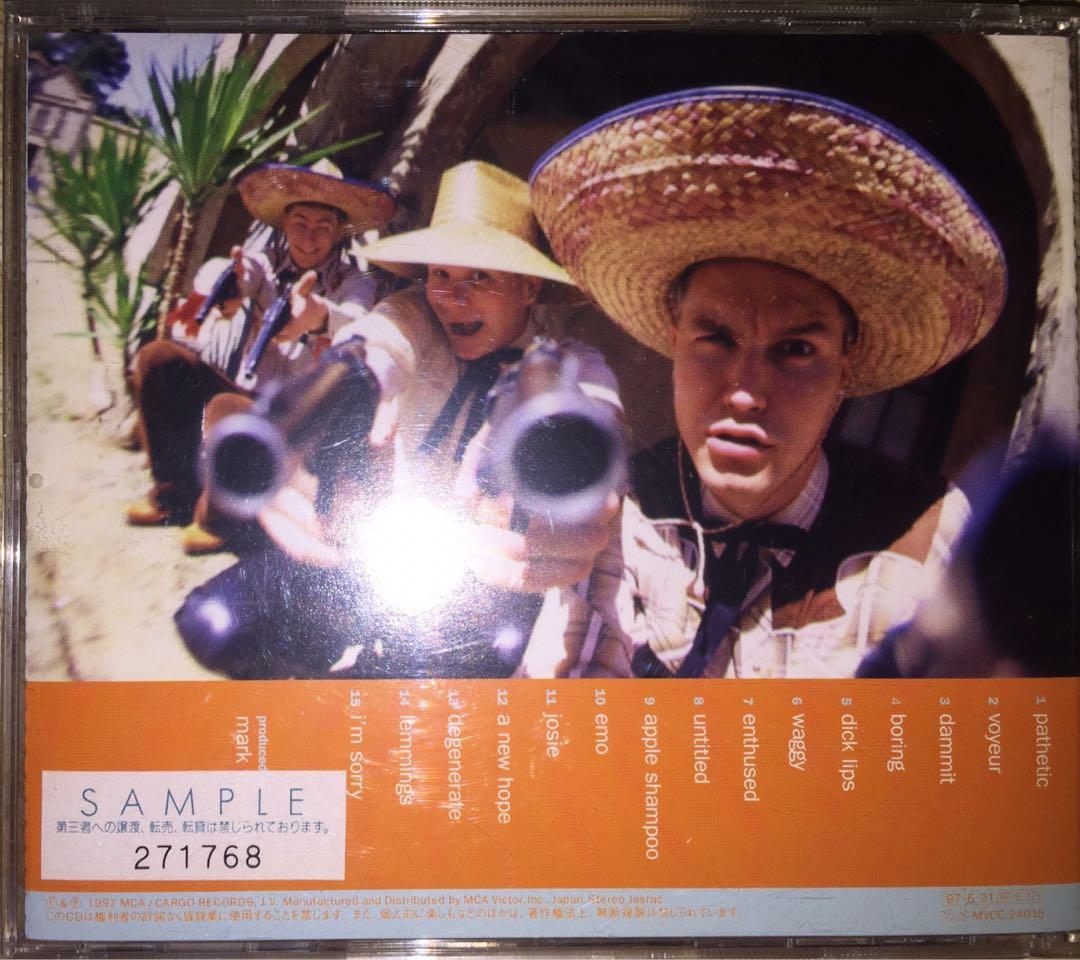 日版 Blink 182 Dude Ranch CD, 興趣及遊戲, 音樂樂器 & 配件, 音樂與媒體 - CD 及 DVD - Carousell