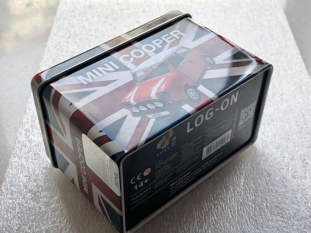 全新 Tiny Mini Cooper Log-On 版, 興趣及遊戲, 收藏品及紀念品, 明星周邊 - Carousell