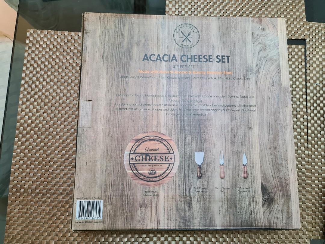 Acacia Cheese Set on Carousell