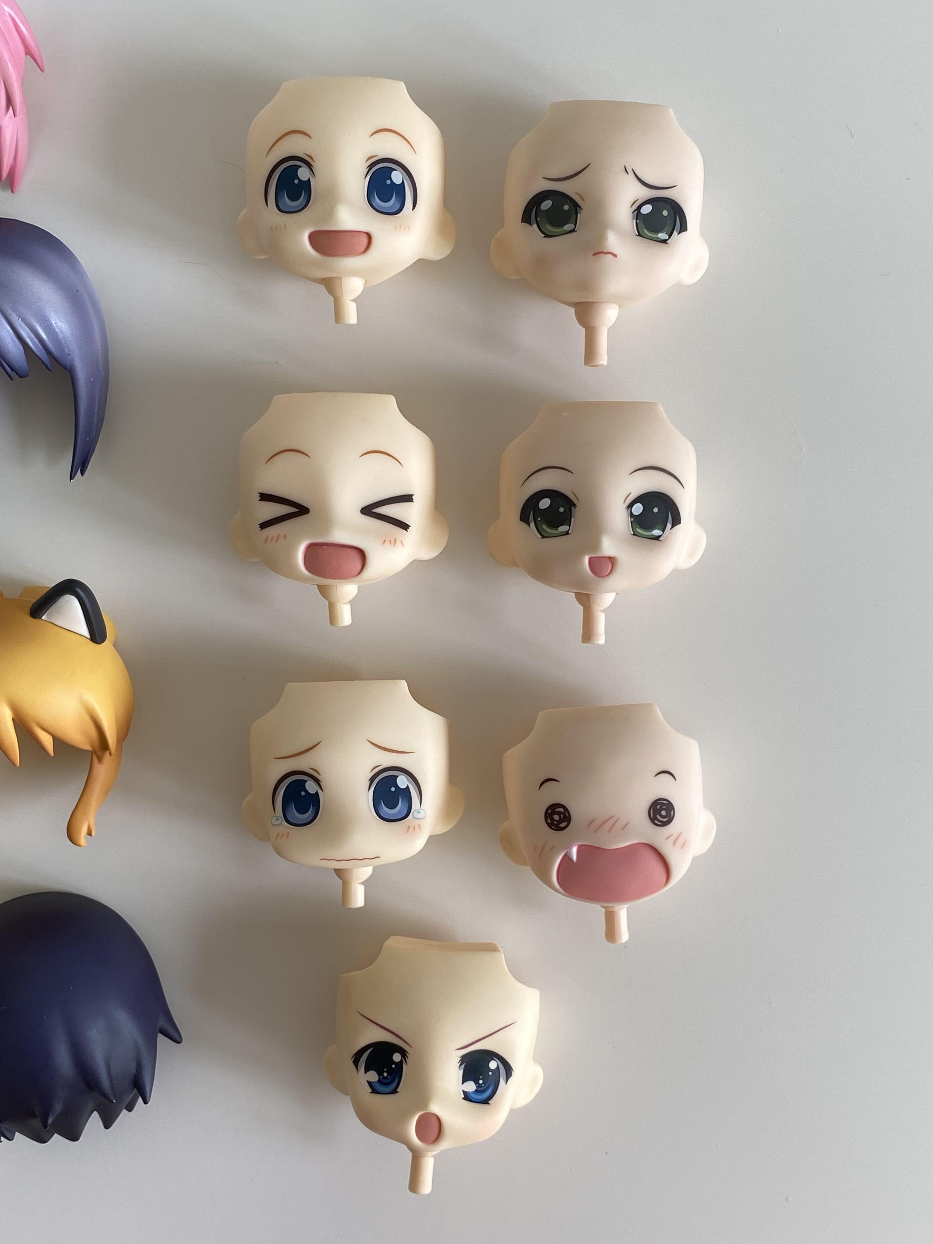 Authentic Nendoroid Face Plate and Hair Parts, Hobbies & Toys ...