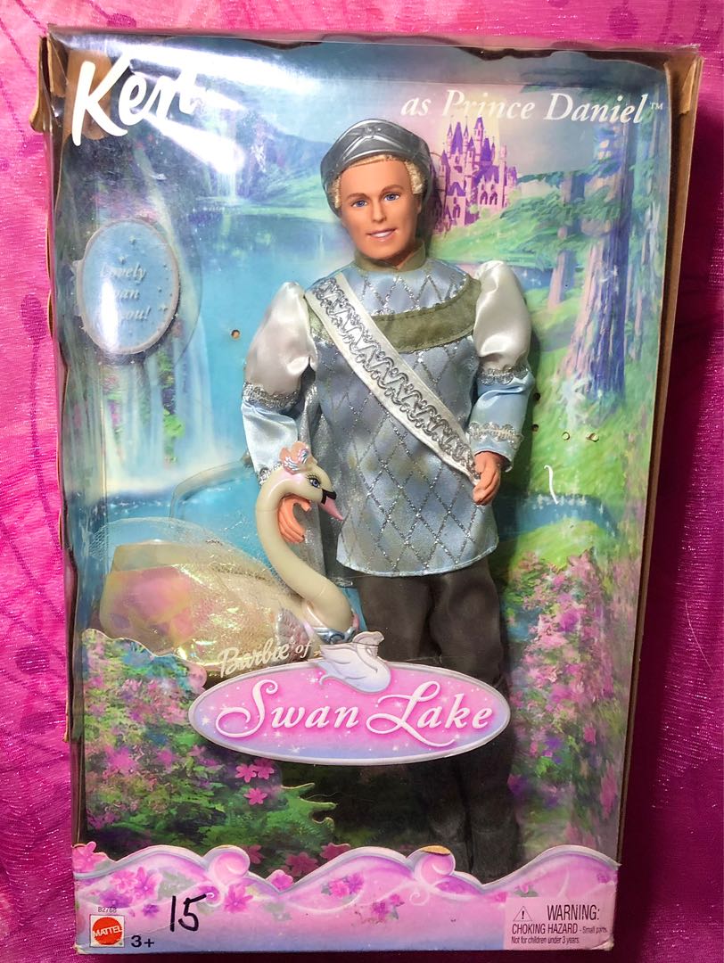 CHRISTMAS SALE!: Barbie of Swan Lake Prince Daniel with Swan form ...