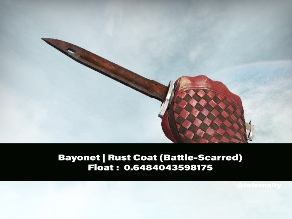 Bayonet Rust Coat BS CSGO SKINS KNIVES, Video Gaming, Gaming ...