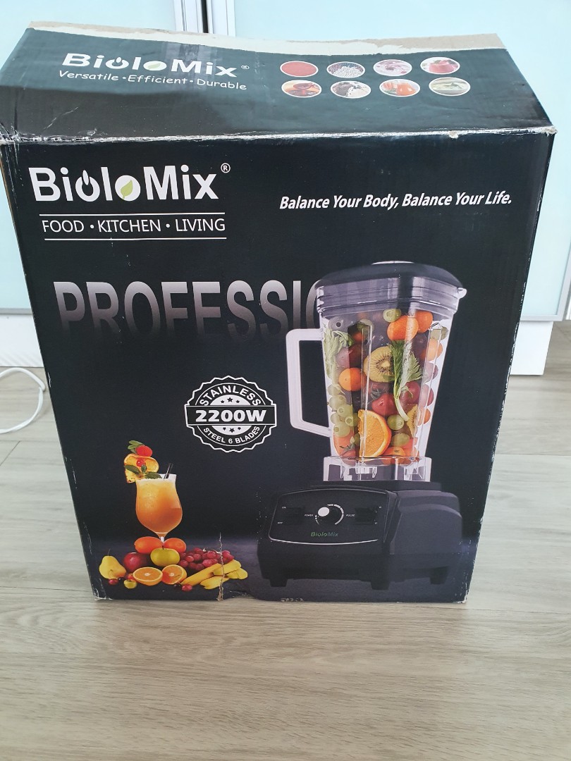Biolomix T5200 2200W 6-lasercut variable speed commercial professional ...
