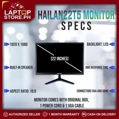 BRAND NEW HAILAN 22t5 MONITOR 22 inches wide, Computers & Tech ...