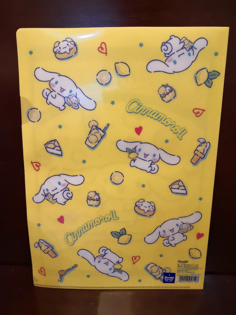 Cinnamoroll A4 file folder, Hobbies & Toys, Stationary & Craft ...
