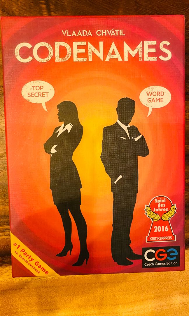 Codenames game, Hobbies & Toys, Toys & Games on Carousell