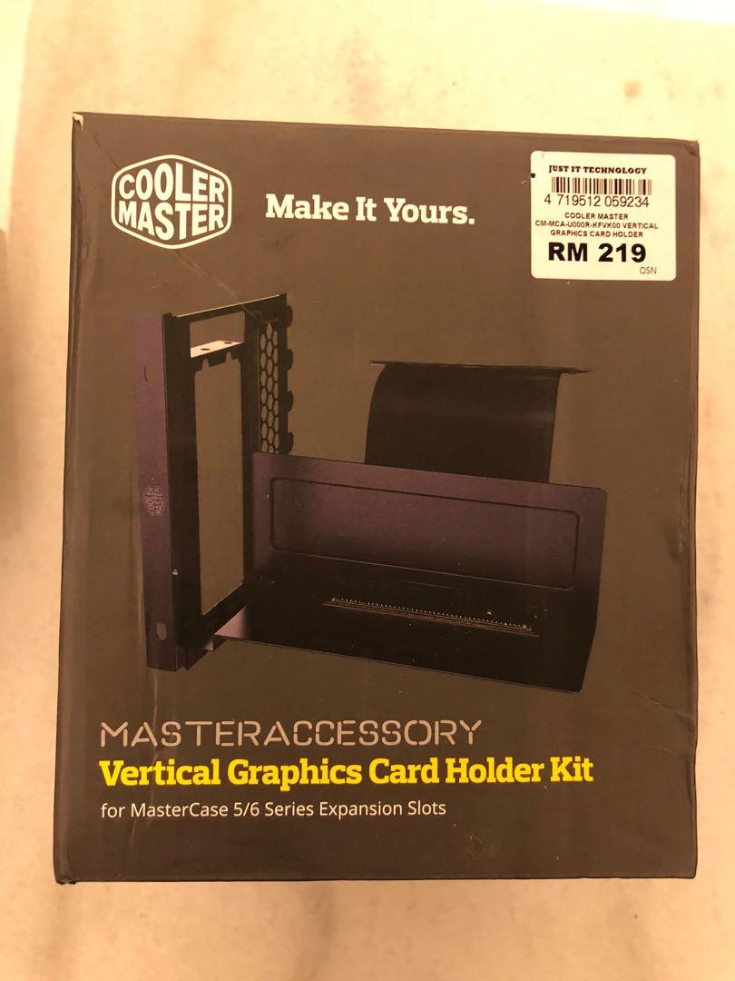 Cooler Master GPU vertical bracket, Computers & Tech, Parts ...