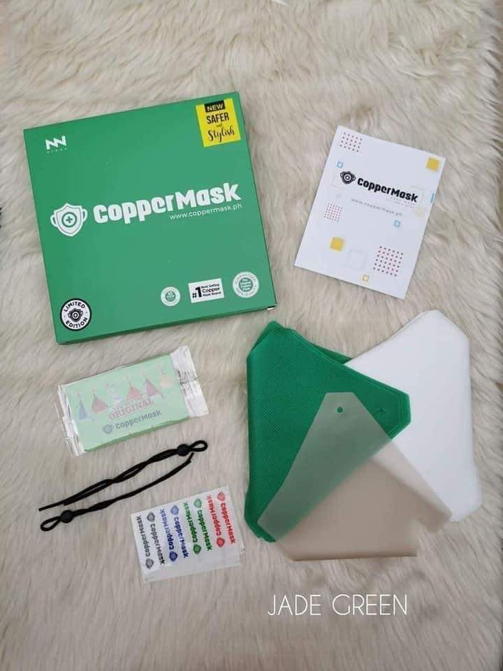 Copper Mask, Health & Nutrition, Face Masks & Face Shields on Carousell